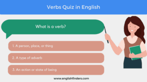 Verbs Quiz In English | English Finders